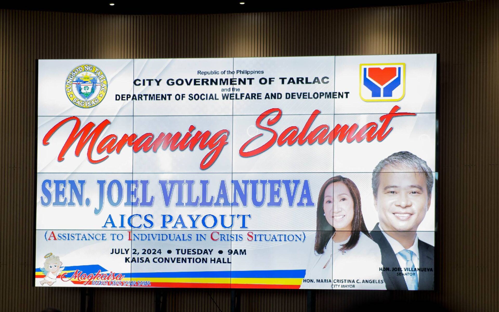 Sen. Villanueva's contribution provides vital aid to 665 beneficiaries ...